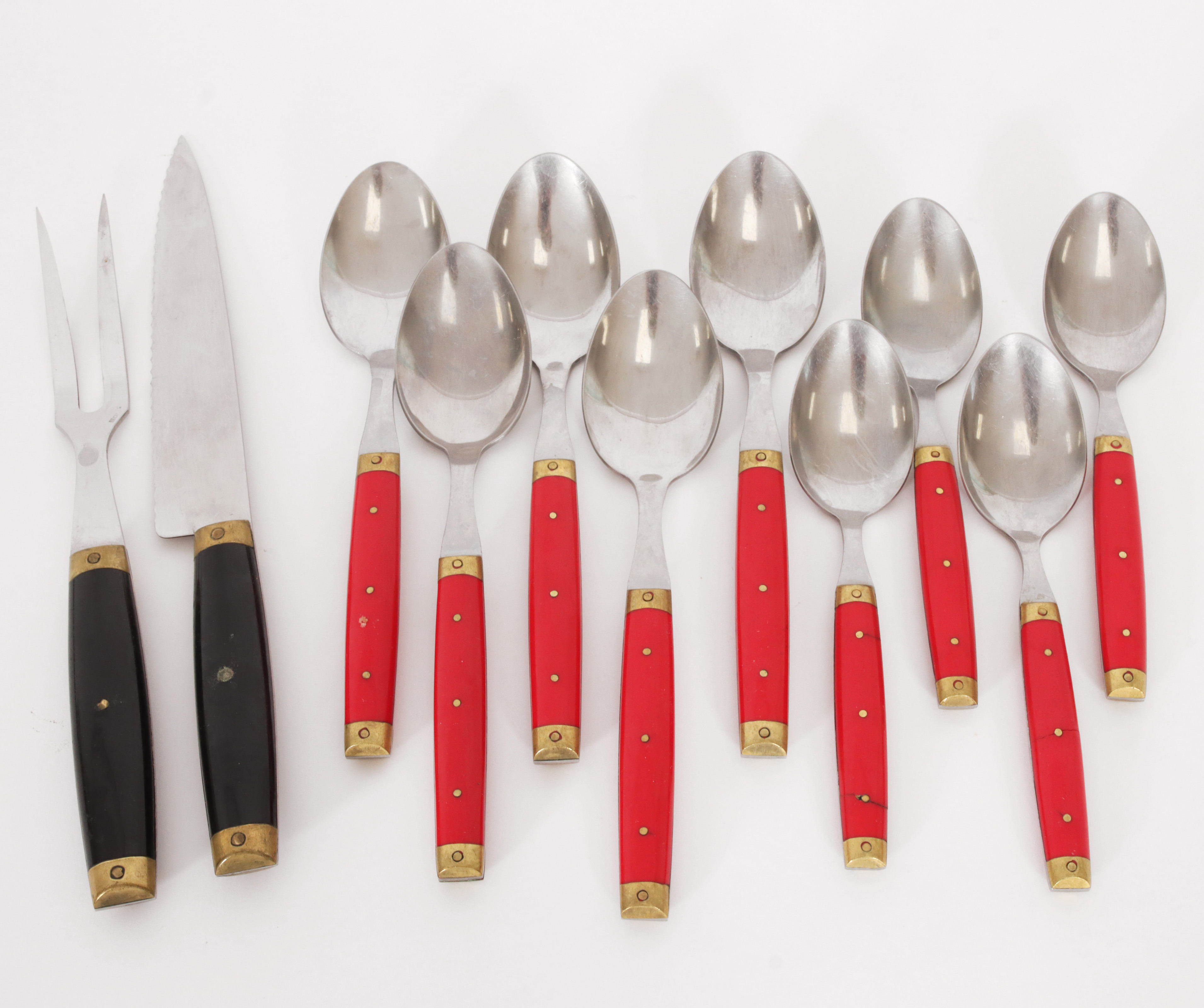 Bestick 11 delar, Frankrike, bl.a. Melron | Auktion