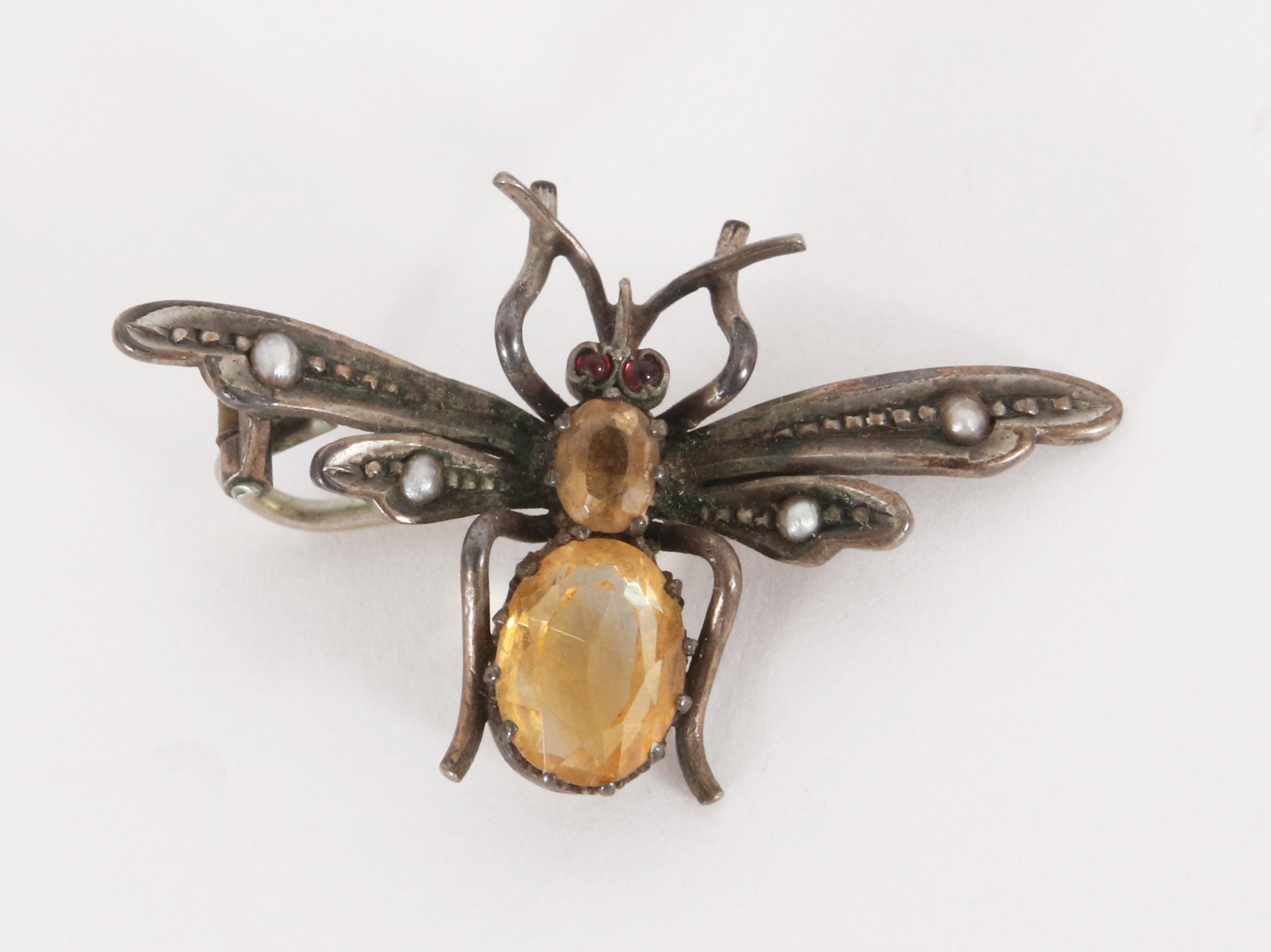 Brosch i silver, 1892 | Auktion